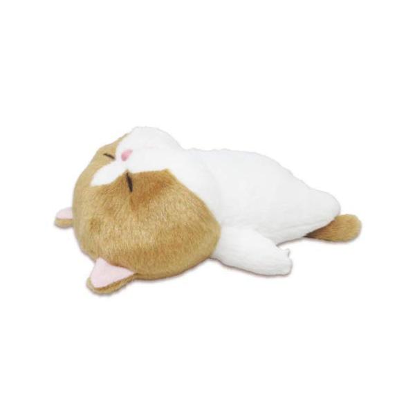 【商品概要】寝姿が、まるで棒のような猫 隙間に入り込み、棒状にぴったり挟まる猫 布団等に挟まれて、棒状になって寝てる猫 【サイズ】全長約16cm【仕 様】やわらかな毛質で、背中にはビーンズが入っているため、ほどよい重みがあります！【商品説明...