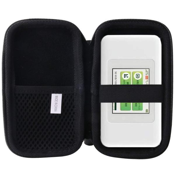 【商品概要】用の UQ W06 Speed Wi-Fi NEXT モバイルルーター ケース 保護 収納ケース -waiyu JP材質：耐久性のある高級ハードEVA素材、優れた肌触り、中身の柔らかい保護。用途：保管保護、汚れ、衝撃、磨耗を防ぐ...