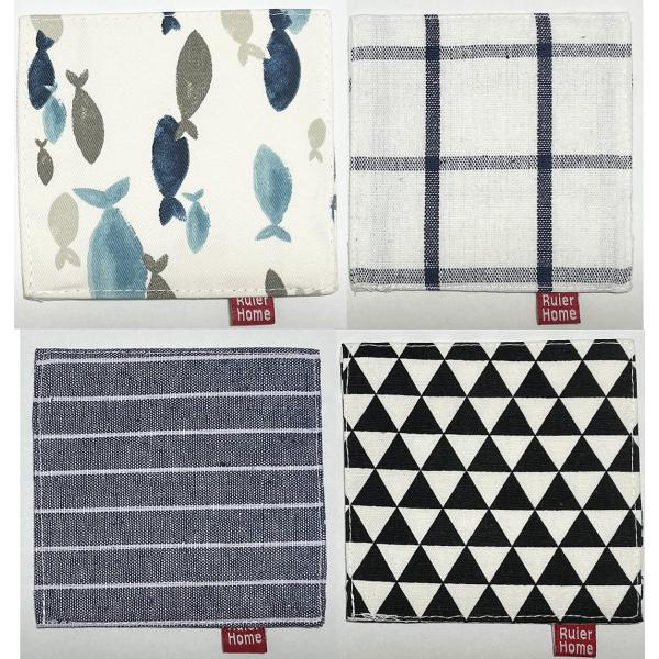 【商品概要】布製コースター4枚セット綿、麻　A、Bセット約13cm×13cm　Cセット：約11cm×10.5cm柄がおしゃれなコースターカジュアルな茶托にも【商品説明】布製コースター おしゃれなコースター 茶托【商品詳細】ブランド：tall...