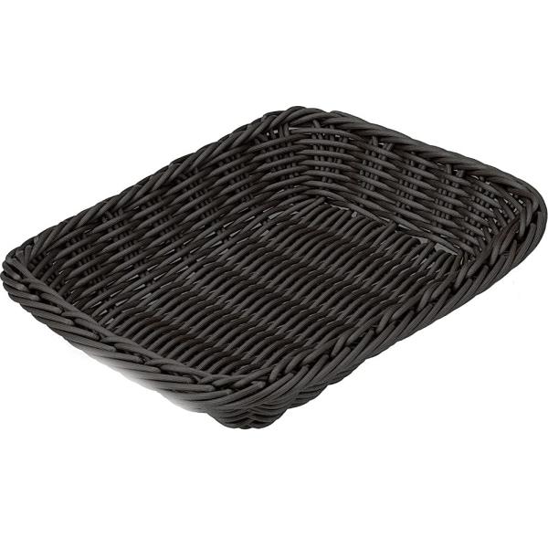 【商品概要】サイズ:約14×17×4cm材質:ポリプロピレン原産国:中国【商品説明】【商品詳細】ブランド：トーダイ(Todai)商品種別：シェルフバスケット商品名：トーダイ PPラタン 角型バスケット 薄型22型 ブラック RE-372-B...