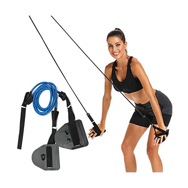 【商品概要】【商品説明】水泳用のトレーニングチューブです。高弾力で伸縮性があり、しっかりと筋力アップのトレーニング二役立ちます！多機能で、関節に負担をかけずに、一定の張力でコントロールでき、ターゲットの筋肉群を鍛えられます。【商品詳細】ブラ...