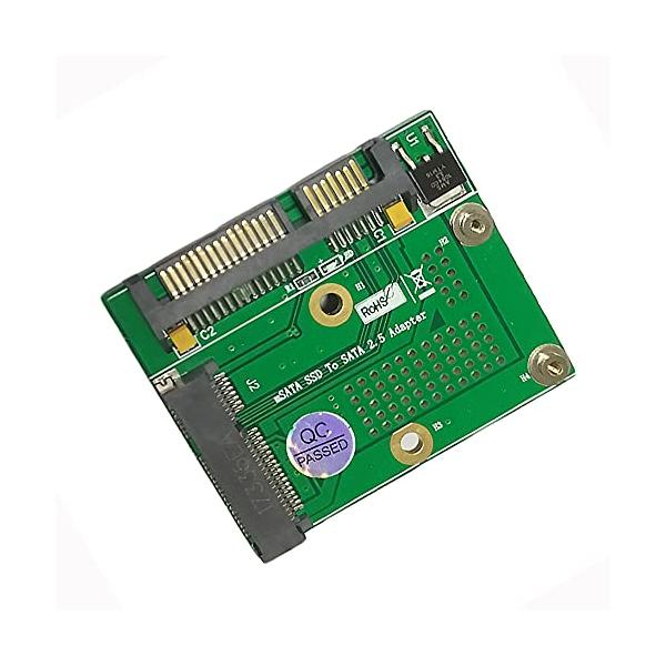 【商品概要】mSATAインターフェースを備えたSSD (ソリッドステートドライブ) に適しています (Mini PCIe物理インターフェースと同じ)。伝送速度6GBPs。SDDとアダプターカードの非互換性を避けるため、購入前にSSDの仕様を...