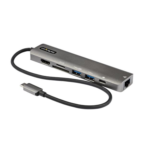 【商品概要】7機能マルチポートアダプタ：HDMI 2.0b（HDR10）4K/60Hzビデオ出力、2ポート5Gbps USB-Aハブ（BC 1.2急速充電ポート）、100W PD、MicroSD &amp; SDカードリーダー、ギガビットイ...