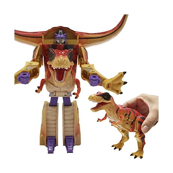 【商品概要】【大人気の変形ロボ！】人気のティラノサウルスとトリケラトプスとステゴサウルスが変形ロボットになって登場しました！恐竜ロボに隠された驚きの変形ギミックに大興奮間違いなし！【本物そっくり！】恐竜の細部までをリアルに再現しました。本物...