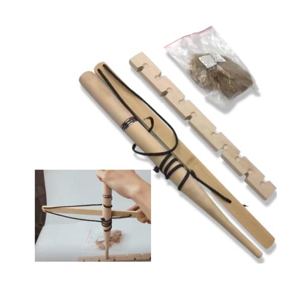 【商品概要】火起こしに必要な道具を揃えましたが、これだけでは火を起こすことはできません。　火を起こす条件として、1.酸素　2.熱　3.燃えるものが必要です。木の枝などを利用して摩擦熱を起こすことで、火種ができます。この火種を作るまでのプロセ...