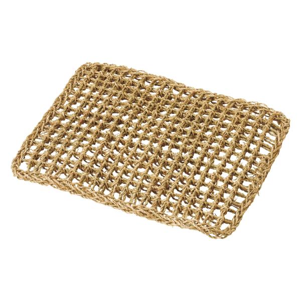 【商品概要】サイズ:約幅40X奥行30cm素材・材質:シーグラス生産国:ベトナム【商品説明】【商品詳細】ブランド：ちどり産業(Tidorisangyou)商品種別：ホーム＆キッチン商品名：ちどり産業 シーグラスマット 02-16 約幅40X...