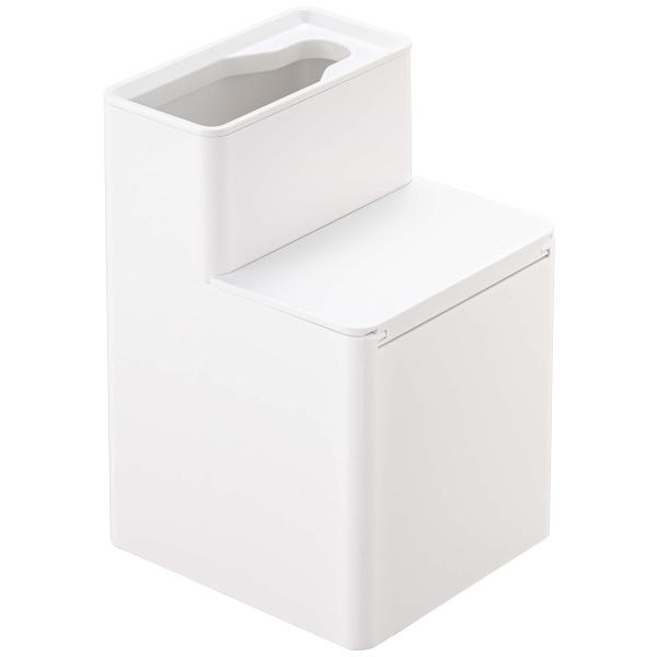 【商品概要】カラー：ホワイト本体サイズ（約）：［本体］幅11×奥12×高17cm、 ：［内寸（収納部）］幅10×奥6×高10.5cm：［内寸（差し込み口）］幅2.3／4.2×奥9cm収納可能数（約）：［取替ブラシ］14個程度【商品説明】【商...