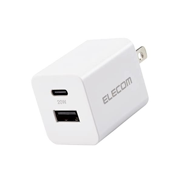 【商品概要】USB Type-C(TM)(USB-C(TM))ポートとUSB-Aポートの合計2ポートを搭載し対応するスマートフォン、タブレットなどを超高速充電できるUSB AC充電器です。手のひらにすっぽり隠れるほど小さく軽量なので、出張な...