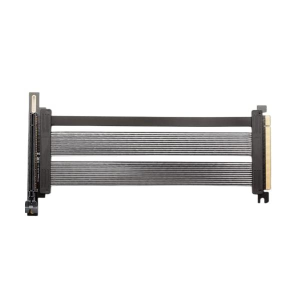 【商品概要】?口??和核心均采用?????工?制作而成,信号全速?定,几乎没有衰?的??。?了消除信号干?,保?最大性能的EMI(?磁干?)。柔?的断面????可安装在各?方向,空气流?更好。支持PCIE3.0 / 2.0 / 1.0,不支...