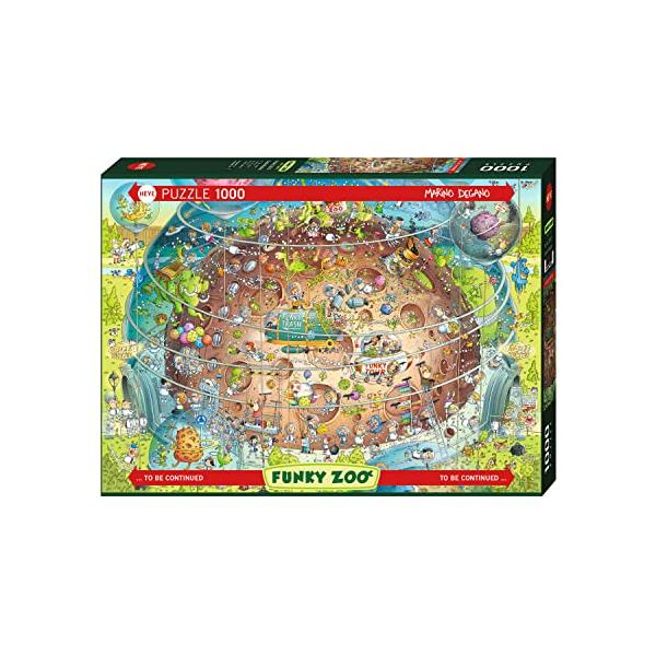 【商品概要】1000ピースジグソーパズル【商品説明】商品紹介ドイツ発のジグソーパズル HEYE PUZZLE ヘイパズル Artist: Marino Degano 作品安全警告・口の中には絶対に入れないで下さい　・水気の無いところで保管し...