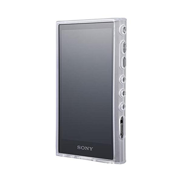 【商品概要】【NW-A300シリーズ用ソフトケース】5面全てを覆う摺りガラス調なフロスト加工されたソフトケース。傷などから大切なウォークマンを守ります。【押しやすさを追求したボタン部分】ボタンの操作性を高めるため、ケースのボタン部分は引っか...