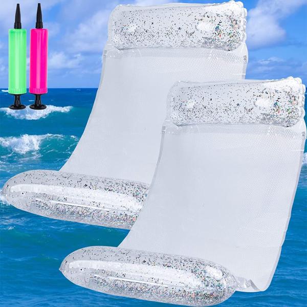 【商品概要】【仕様】サイズ：130*70cm 素材：PVC+メッシュ 耐荷重量：約100kg 二枚セット カラー：クリア*2枚【コンパクト収納】 使用後は空気を抜き、折りたたんで収納可能です。コンパクトなので、小さく折り畳めて持ち運びにも便...