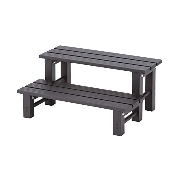 【商品概要】【サイズ】幅74×奥行53×高さ32cm【材質】金属(アルミニウム合金・鋼)【重量】約4.3kg【耐荷重】80kg組立品【商品説明】軒先・玄関・庭先の便利なステップです。軽量ボディで簡単設置!!【商品詳細】ブランド：武田コーポレ...