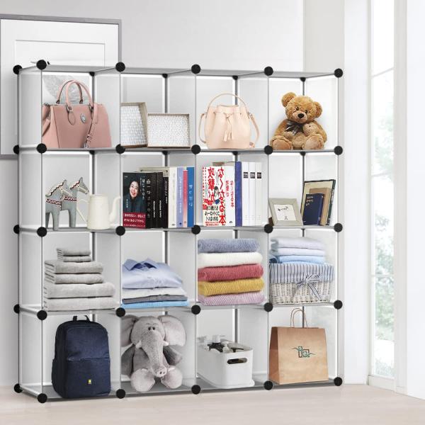 【商品概要】【大容量収納＆省スペース】1ボックスのサイズ：約幅30×奥行30×高30cm。使用するときは何個のボックスを積み重ねることができるし、使わないときは取り外して部屋の隅や隙間などにもスリムに収納できます。部屋に収納場所がない方や場...