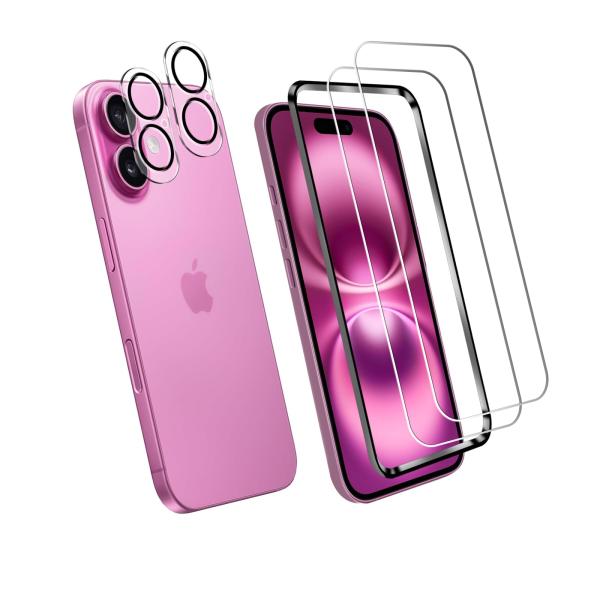 【商品概要】【対応機種】FOR iPhone 16 用のフィルム 強化ガラス 液晶保護フィルム。注: 同じ機種です。メーカーが提供するカメラの穴の開口部は異なる開口部がある場合があります、ご理解ください。モデルによってサイズが異なりますので...