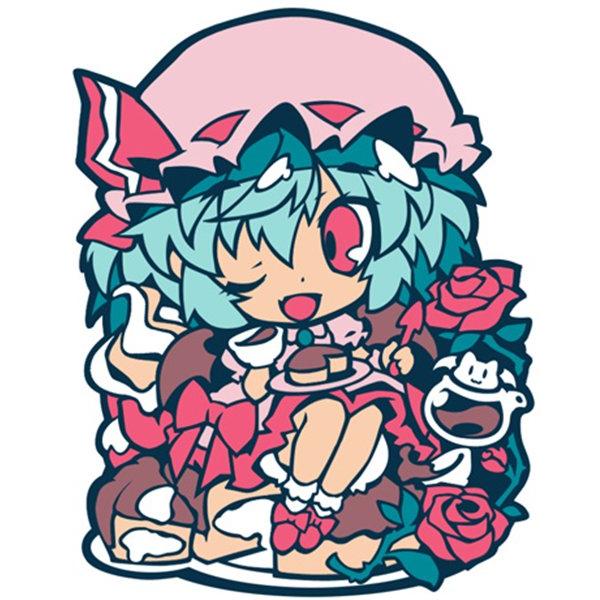 【発売日：2025年10月12日】東方ラバーキーホルダーレミリアVer13 こすぷれ喫茶娘々 発売日:2025年10月頃　アキバホビー通販　2025/10/12　発売予定です。日付に御注意ください。