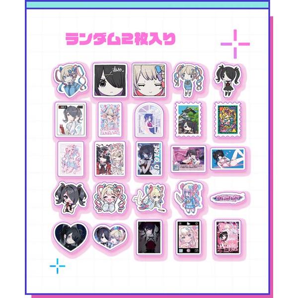 【発売日：2026年06月30日】NEEDY GIRL OVERDOSE ブラインドステッカーセット WHY SO SERIOUS? 発売日:2026年06月頃　アキバホビー通販　2026/06/30　発売予定です。日付に御注意ください。