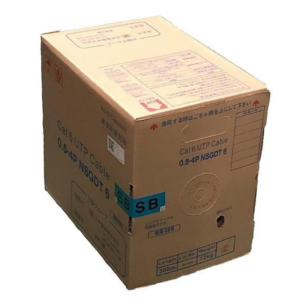 0.5-4P NSGDT6 (□□)は1Gbit伝送に対応したCat.6 U/UTP ケーブルです。ケーブル残量がわかりやすいレングスマーク印字付きです。