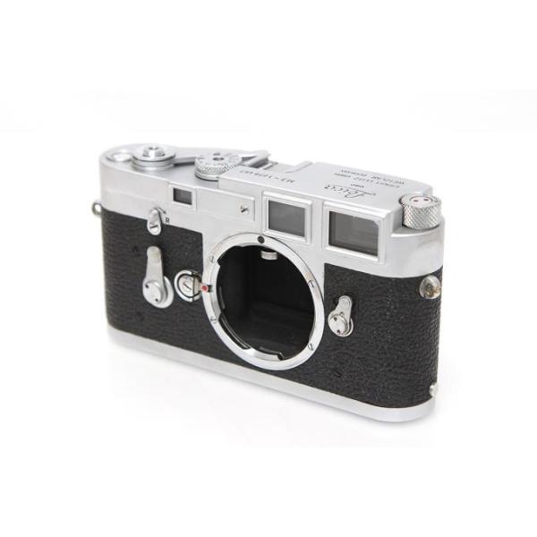 ライカ M3 シルバークローム ボディ シングルストローク M1423-2E3 Leica レンジファインダー フィルムカメラ 動作確認済