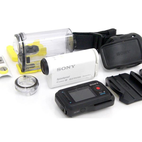 ■商品名HDR-AS100VR デジタルHDビデオカメラレコーダー アクションカム■状態お買い得品■シリアル3026244■付属品商品写真に写っているものが全てです。商品写真よりご確認ください。■動作,外観レンズ面カビあり起動はしたが、本体...