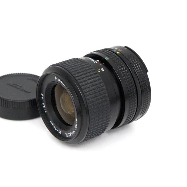 ■商品名ニコン Ai-S Zoom Nikkor 35-70mm F3.3-4.8S ■状態お買い得品レンズ内にクモリ・チリが見られます。■シリアル6072564■付属品商品写真に写っているものが全てです。商品写真よりご確認ください。■動作...