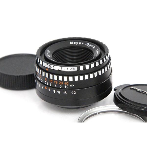■商品名Meyer Optik Gorlitz Domiplan 50mm F2.8 ■状態お買い得品レンズ内小カビあり絞りばね錆びあり■付属品商品写真に写っているものが全てです。商品写真よりご確認ください。■動作・外観絞り羽根・絞りリンク...