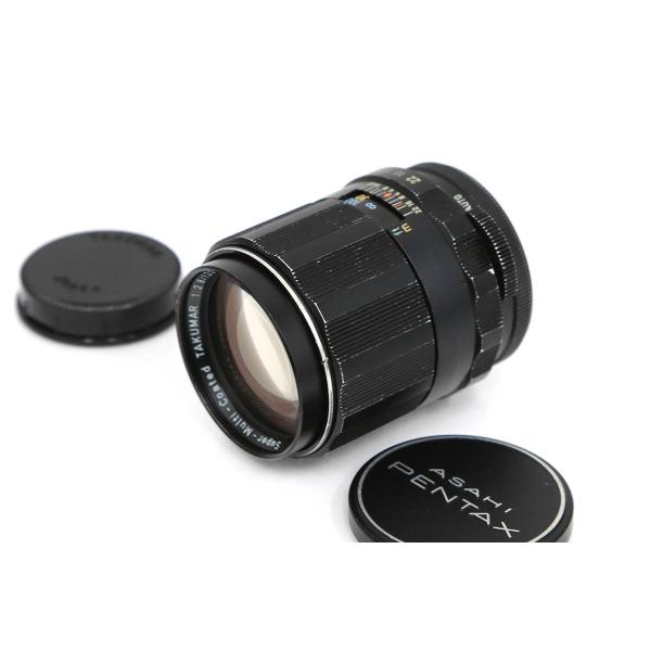 ■商品名ペンタックス Super-Multi-Coated TAKUMAR 120mm f2.8■状態お買い得品MAN⇔AUTO切り替えレバー固着しております。[外観]全体的に使用に伴うスレや傷があります。[光学]チリの混入はありますがくも...