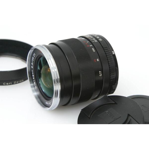 ■商品名カールツァイス Distagon T* 2.8/25 ZS M42スクリューマウント用■状態美品[外観]わずかなスレや小傷はありますが、中古品としてきれいな状態です。[光学]わずかな微細チリのみでくもりやカビなど無くきれいな状態です...