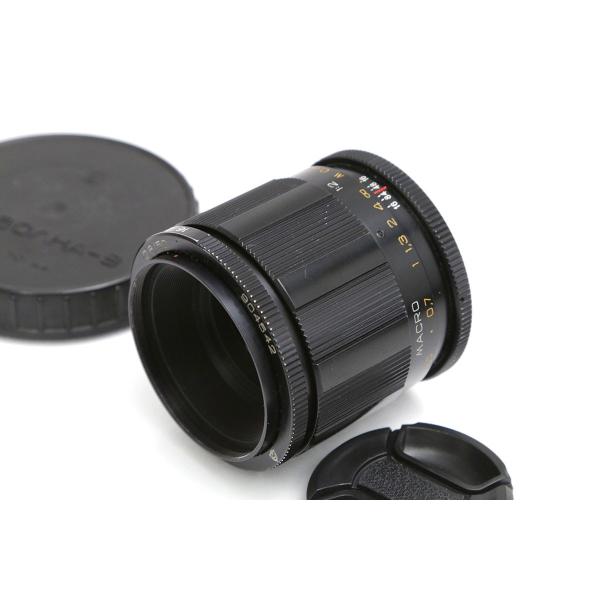 ■商品名ソビエト連邦 MC VOLNA-9 50mm F2.8 Macro■状態お買い得品鏡胴前群にガタあり。絞り羽根に油染みあり。[外観]全体的に使用に伴うスレや傷が多数あります。[光学]ゴミ、チリの混入は多めです。[動作]基本動作に異常...