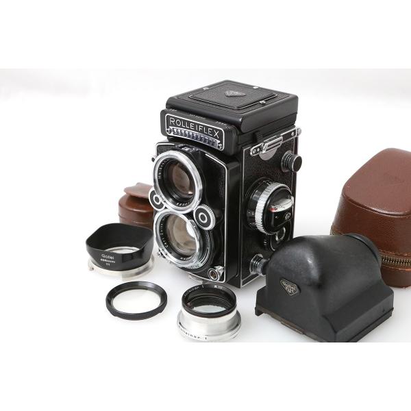 ■商品名ローライ ローライフレックス 80mm 2.8F Planar■状態美品動作良好で、多少の使用感はありますが目立つダメージ無くきれいな中古品です。■付属品無銘フィルターオリジナルフードプリズムファインダー（銀ウキ/プリズムがたつきア...