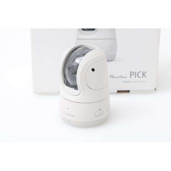 ■商品名キヤノン PowerShot PICK （ホワイト）■状態美品[外観]わずかなスレや小傷はありますが、中古品としてきれいな状態です。[光学]イメージセンサーに異常は無くきれいな状態です。[動作]基本動作に異常は無く動作良好です。■付...
