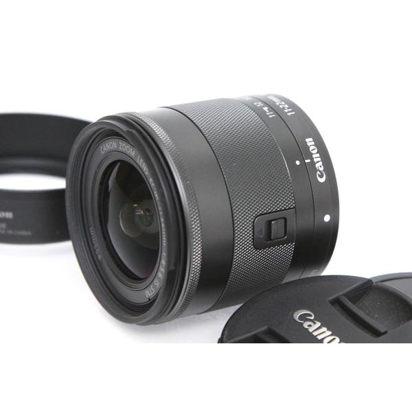 ■商品名キヤノン EF-M11-22mm F4-5.6 IS STM■状態良品[外観]概ねきれいな状態ですが、一部スレや傷があります。[光学]チリの混入と僅かな薄くもりがありますが、カビなどは無く実用的な状態です。[動作]基本動作に異常は無...
