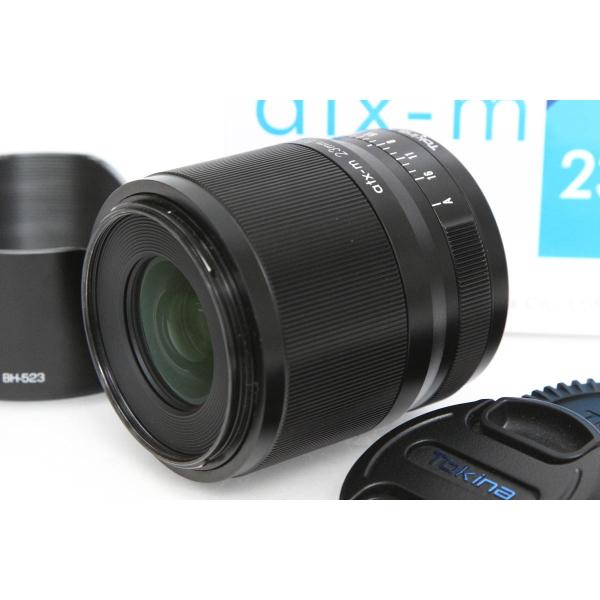 ■商品名Tokina atx-m 23mm F1.4 X■状態並品[外観]全体的に使用に伴うスレや傷があります。[光学]チリの混入はありますがくもりやカビなどは無く実用的な状態です。[動作]基本動作に異常は無く動作良好です。絞りリングの作動...