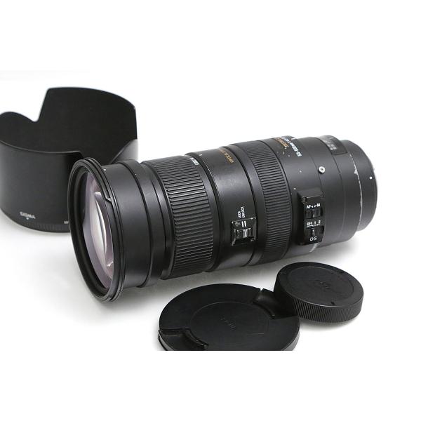 ■商品名シグマ APO 50-500mm F4.5-6.3 DG OS HSM (キヤノン用)■状態お買い得品ゴミの侵入が多くあります。時々エラー表示（エラー０１）が出る場合があります。ズームロックが効きません。三脚座が欠品しております。[...