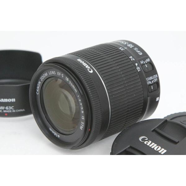 ■商品名キヤノン EF-S18-55mm F4-5.6 IS STM■状態並品[外観]全体的に使用に伴うスレや傷があります。[光学]チリの混入はありますがくもりやカビなどは無く実用的な状態です。[動作]基本動作に異常は無く動作良好です。スタ...