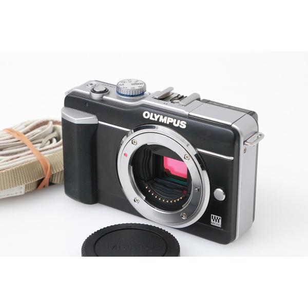 ■商品名オリンパス・ペン Lite E-PL1 ボディ ブラック■状態お買い得品手ぶれ補正不具合が発生しております。全体的に使用に伴うスレや傷があります。[光学]イメージセンサーに異常は無くきれいな状態です。[動作]手ぶれ補正に不具合が発生...