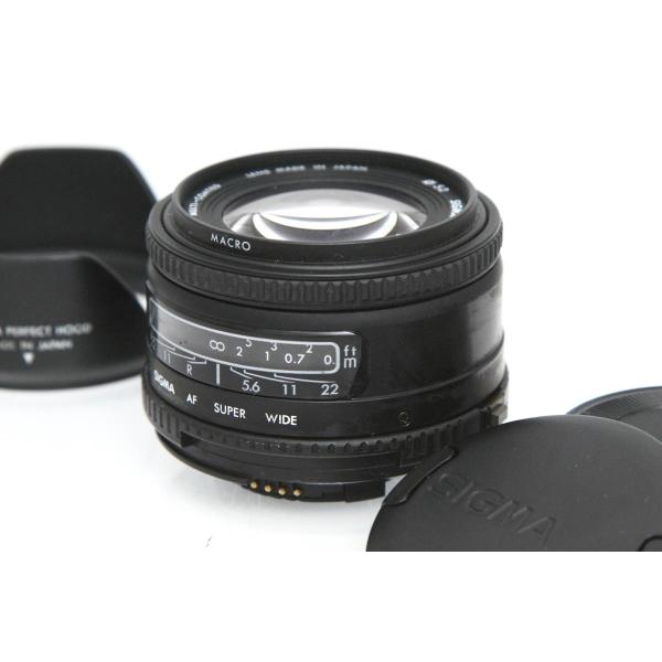 ■商品名シグマ SUPER WIDE II 24mm F2.8■状態お買い得品外観のゴム部が劣化してあります。[外観]全体的に使用に伴うスレや傷があります。[光学]チリの混入はありますがくもりやカビなどは無く実用的な状態です。[動作]基本動...