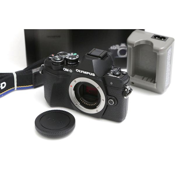 ■商品名オリンパス OM-D E-M10 Mark III ボディ [ブラック]（センサー清掃済み）■状態美品[外観]わずかなスレや小傷はありますが、中古品としてきれいな状態です。[光学]ファインダーやイメージセンサーに異常は無くきれいな状...