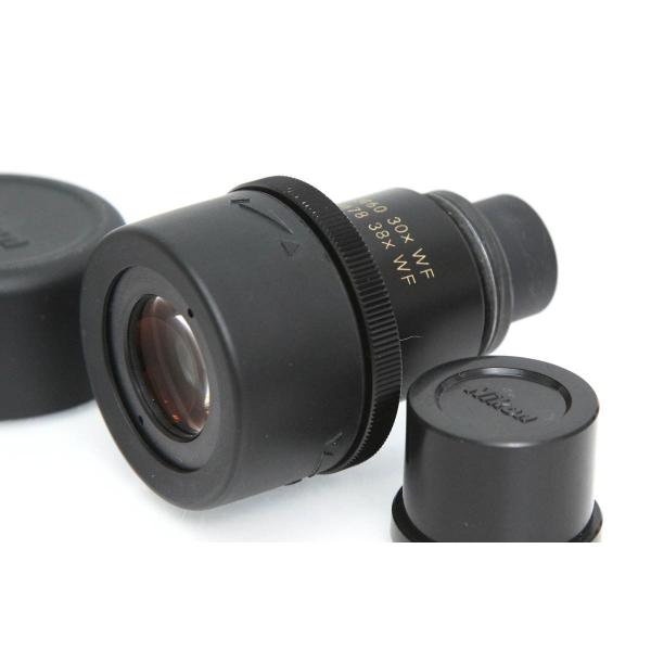 ■商品名ニコン 16x/24x/30x ワイドDS フィールドスコープ用アイピース■状態良品[外観]概ねきれいな状態ですが、一部スレや傷があります。[光学]チリの混入はありますがくもりやカビなどは無く実用的な状態です。[動作]基本動作に異常...