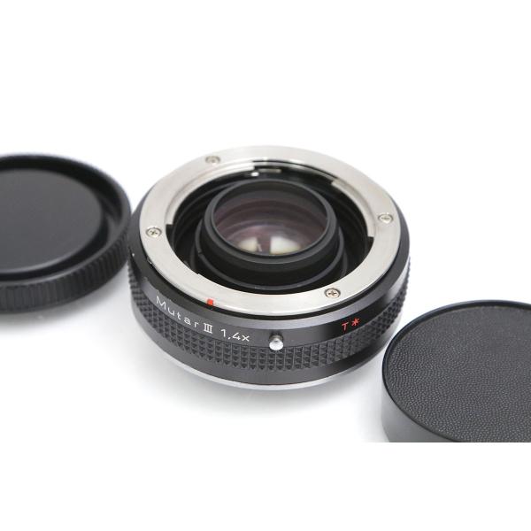 ■商品名コンタックス Mutar III 1.4X テレコンバーター■状態美品[外観]わずかなスレや小傷はありますが、中古品としてきれいな状態です。[光学]わずかな微細チリのみでくもりやカビなど無くきれいな状態です。[動作]基本動作に異常は...