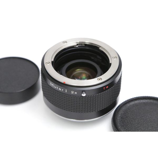 ■商品名コンタックス Carl Zeiss Mutar I 2x テレコンバーター■状態美品[外観]わずかなスレや小傷はありますが、中古品としてきれいな状態です。[光学]わずかな微細チリのみでくもりやカビなど無くきれいな状態です。[動作]基...