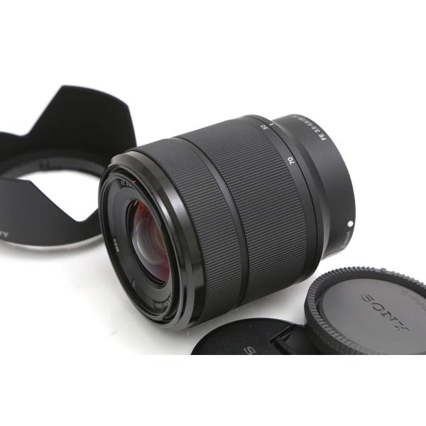 ■商品名ソニー FE 28-70mm F3.5-5.6 OSS SEL2870■状態美品[外観]わずかなスレや小傷はありますが、中古品としてきれいな状態です。[光学]わずかな微細チリのみでくもりやカビなど無くきれいな状態です。[動作]基本動...