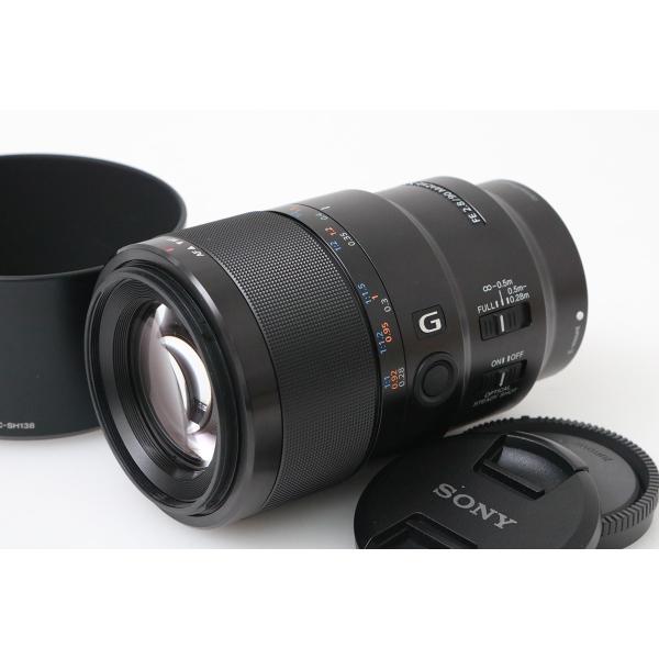 ■商品名ソニー FE 90mm F2.8 Macro G OSS SEL90M28G■状態美品[外観]わずかなスレや小傷はありますが、中古品としてきれいな状態です。[光学]微細なチリの混入のみでくもりやカビなど無くきれいな状態です。[動作]...