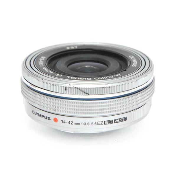 ■商品名オリンパス M.ZUIKO DIGITAL ED 14-42mm F3.5-5.6 EZ [シルバー]■状態ジャンク品フォーカスリングが割れています[外観]状態は商品写真よりご確認ください。フォーカスリングが割れていますスレ傷多いで...