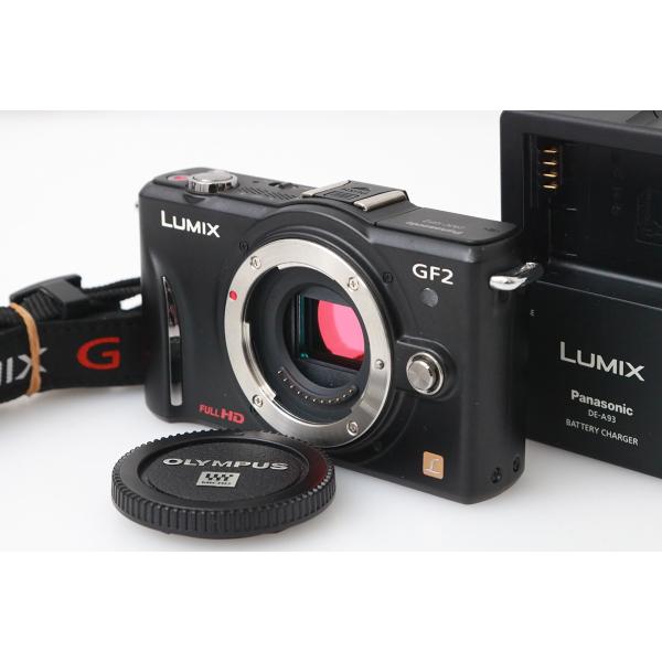 ■商品名パナソニック LUMIX DMC-GF2■状態良品[外観]概ねきれいな状態ですが、一部スレや傷があります。[光学]イメージセンサーに異常は無くきれいな状態です。[動作]基本動作に異常は無く動作良好です。[シャッター数]不明スタッフコ...