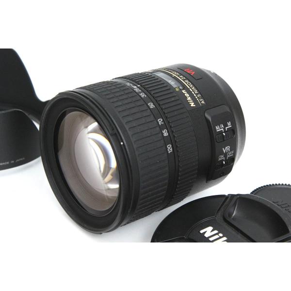 ■商品名ニコン AF-S VR Zoom-Nikkor 24-120mm f/3.5-5.6G IF-ED■状態美品[外観]わずかなスレや小傷はありますが、中古品としてきれいな状態です。[光学]わずかな微細チリのみでくもりやカビなど無くきれ...