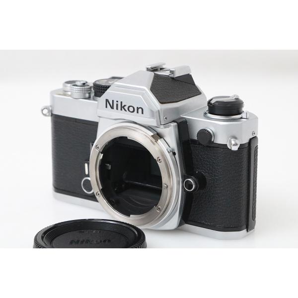■商品名ニコン FM ボディ シルバー■状態良品■付属品ボディキャップその他※付属品について上記、主要な付属品を記載しております。画像にあるものが全てとなりますので、詳細は商品写真よりご確認ください。■動作フィルム巻き上げ：問題なしシャッタ...