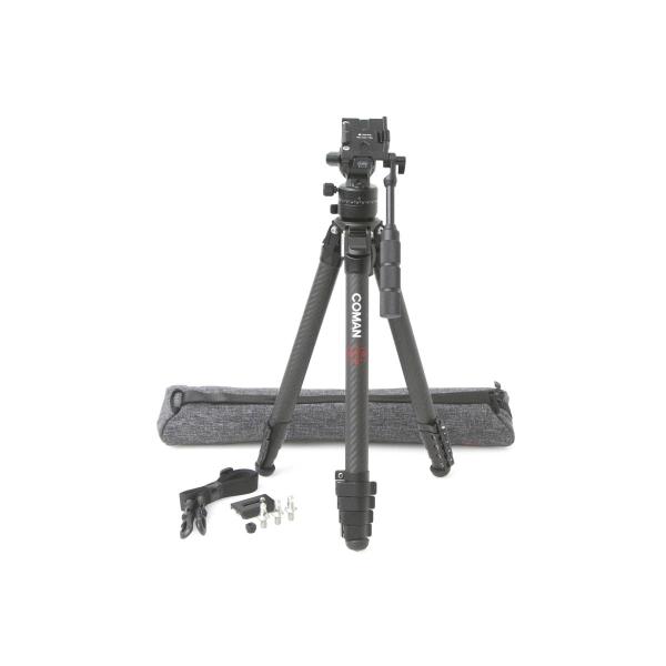 ■商品名COMAN Zero V Carbon Fiber Travel Tripod for DSLR Cameras■状態美品■付属品ケース・キャリングバッグ■動作[脚部 動作]脚部ロック：問題なし[雲台 動作]ハンドル・ノブ：問題なし...