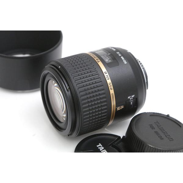 ■商品名タムロン SP AF60mm F/2 Di II LD [IF] MACRO 1:1 (Model G005NII) (ニコン用)■状態美品[外観]わずかなスレや小傷はありますが、中古品としてきれいな状態です。[光学]わずかな微細チ...