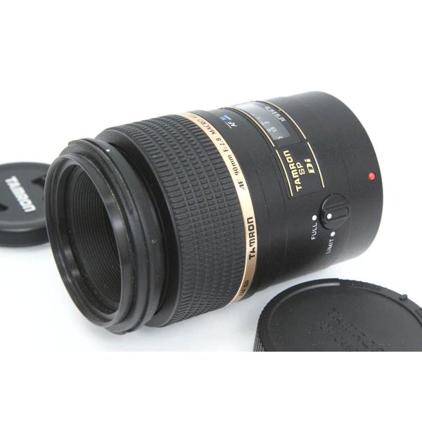 ■商品名タムロン SP AF90mm F/2.8 Di MACRO 1:1 (Model272E) (キヤノンEF)■状態良品[外観]概ねきれいな状態ですが、一部スレや傷があります。[光学]チリの混入はありますがくもりやカビなどは無く実用的...